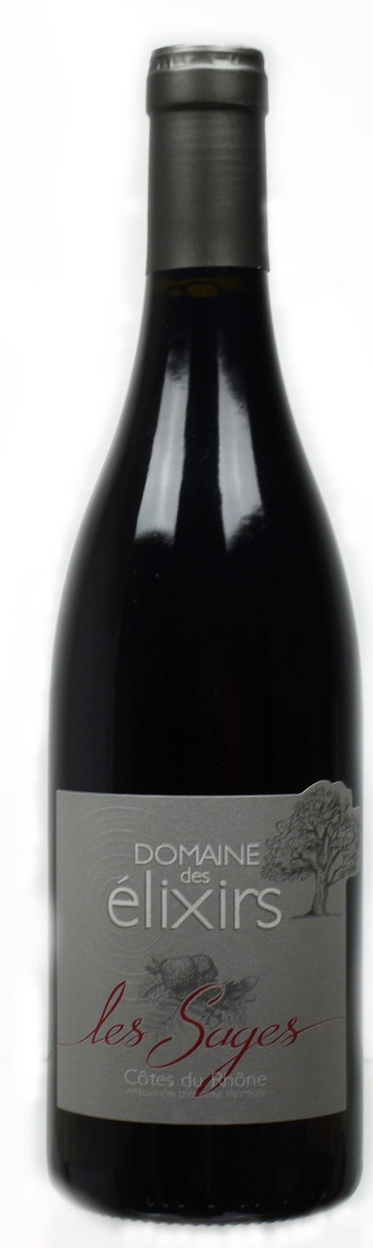 Côte du Rhône Les Sages Domaine Des Elixirs Bio 2021 75 CL - Terroir ...